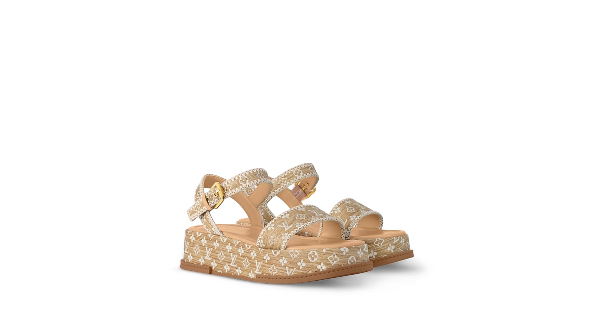 Sandalia Maya con plataforma - Zapatos | LOUIS VUITTON