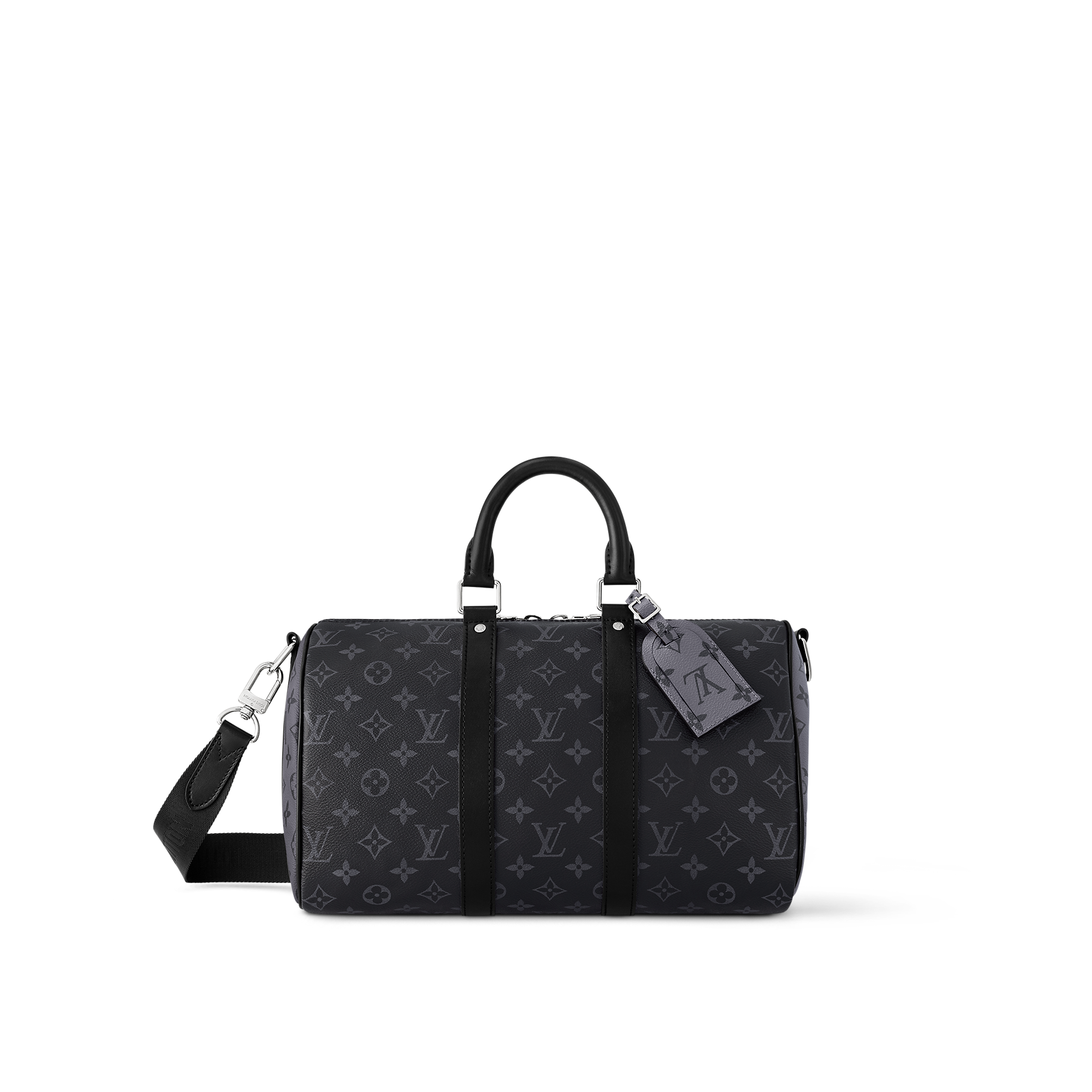 Bolso Keepall 35 con bandolera Monogram Eclipse - Viaje M46655 | LOUIS ...