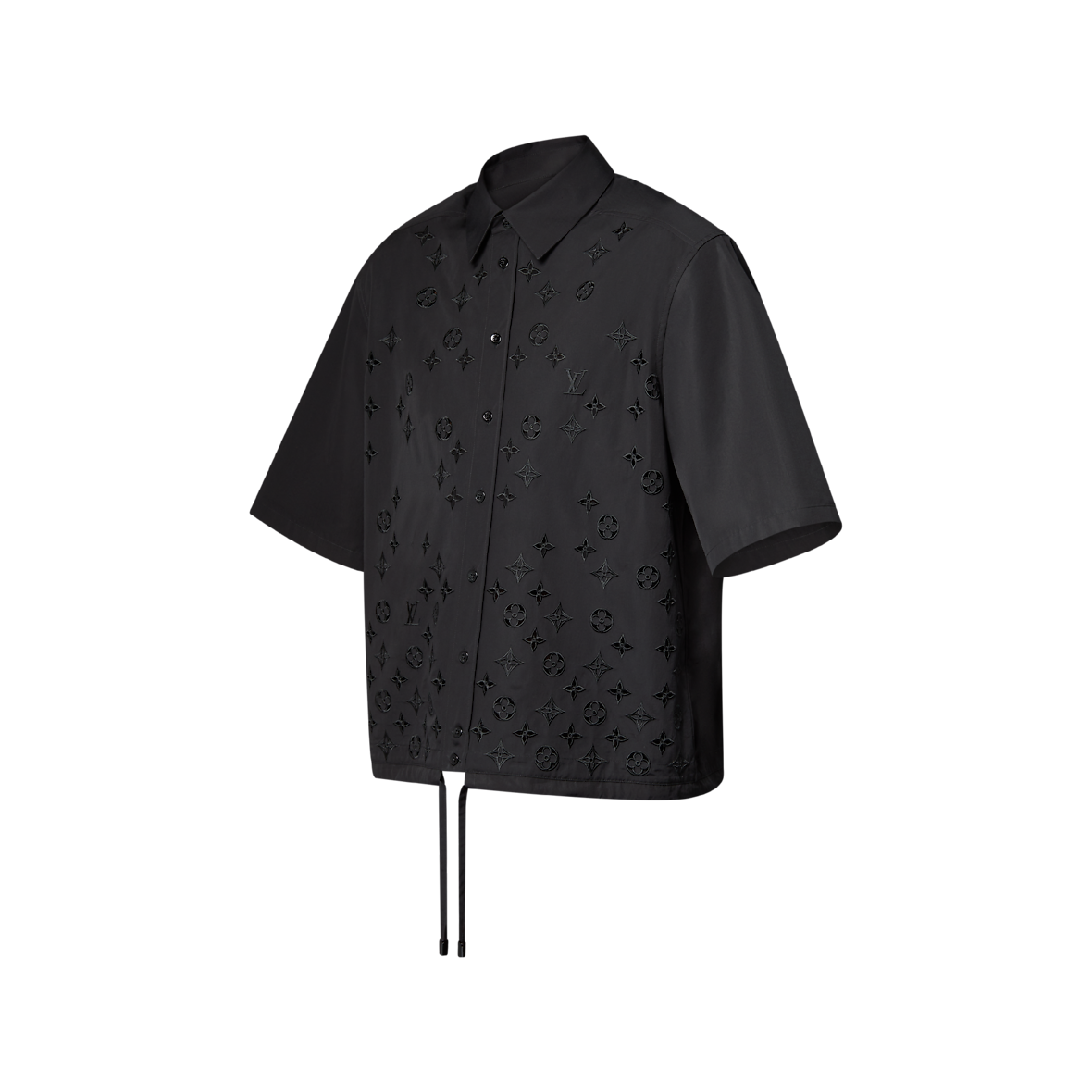 Camisa de manga corta con flores Monogram - Prêt-à-Porter 1AGTPM ...