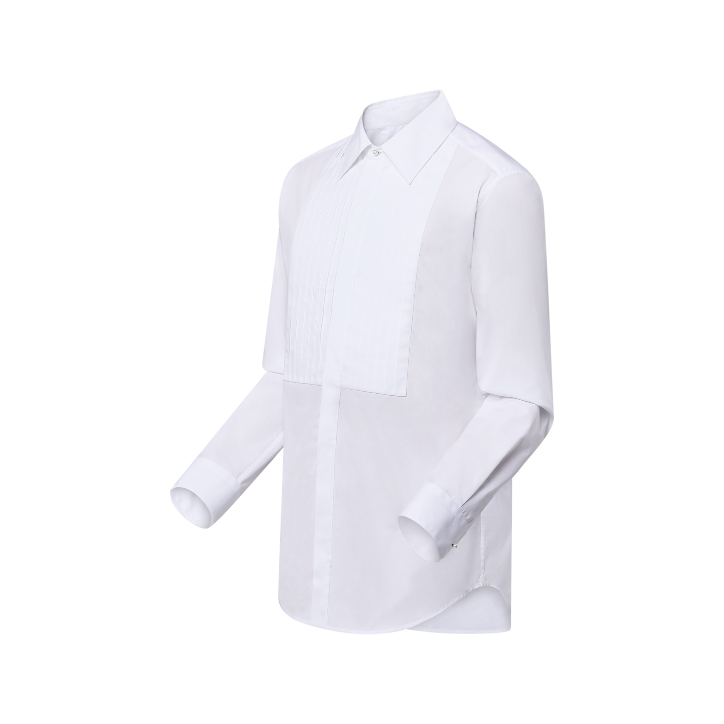 Camisa de traje en algodón con pechera - Prêt-à-Porter 1AFWEY | LOUIS ...