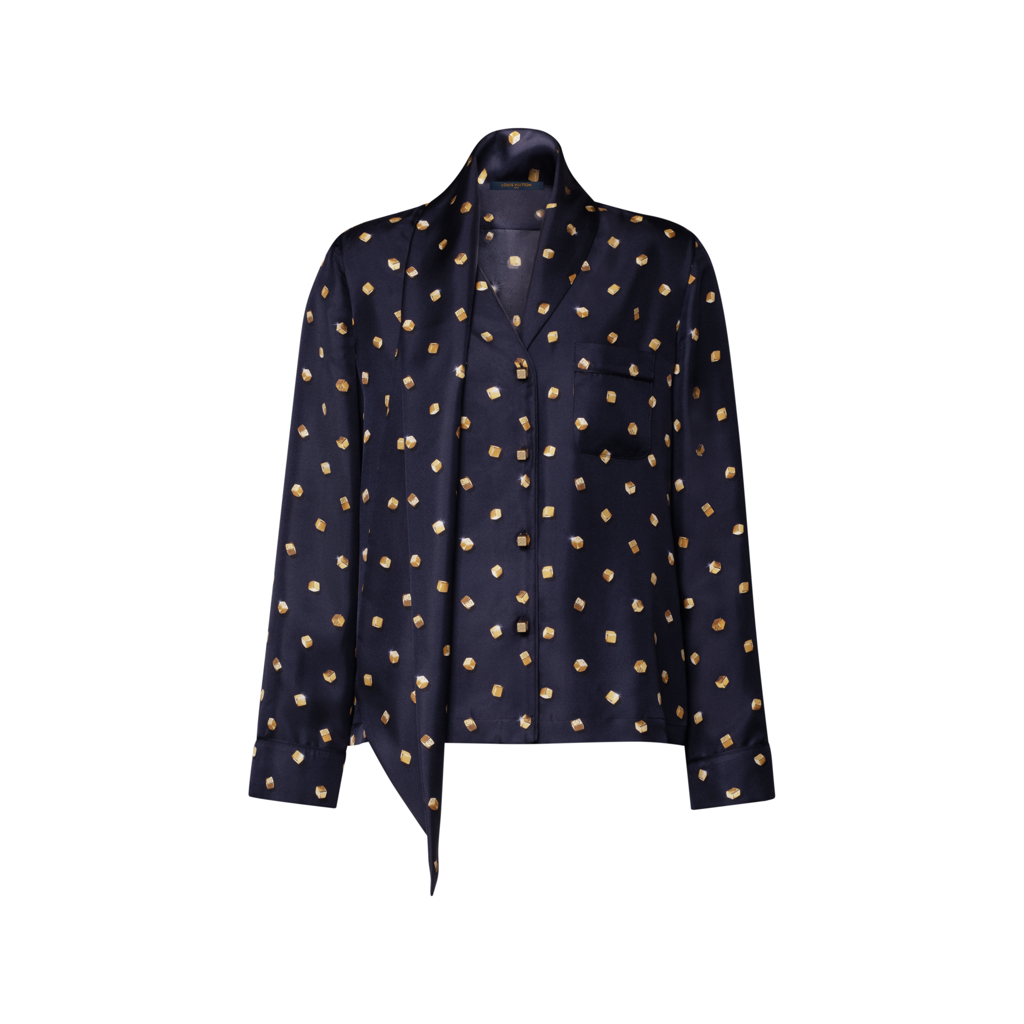 Camisa tipo pijama LV Cube - Prêt-à-Porter | LOUIS VUITTON