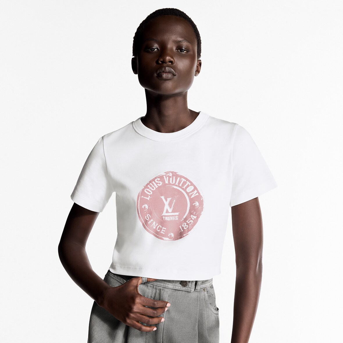 Crop top LV Stamp - Prêt-à-Porter | LOUIS VUITTON