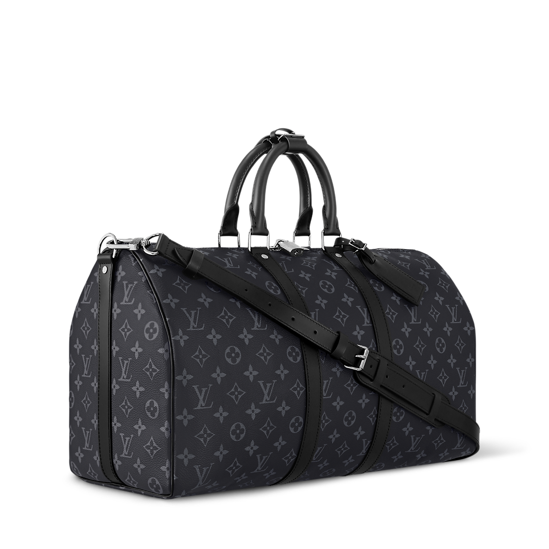 Keepall 45 con bandolera Monogram Eclipse - Viaje | LOUIS VUITTON