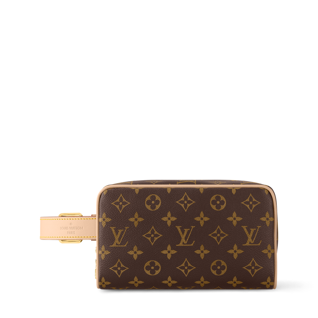 Neceser Locker Dopp Kit Lona Monogram Eclipse - Viaje | LOUIS VUITTON