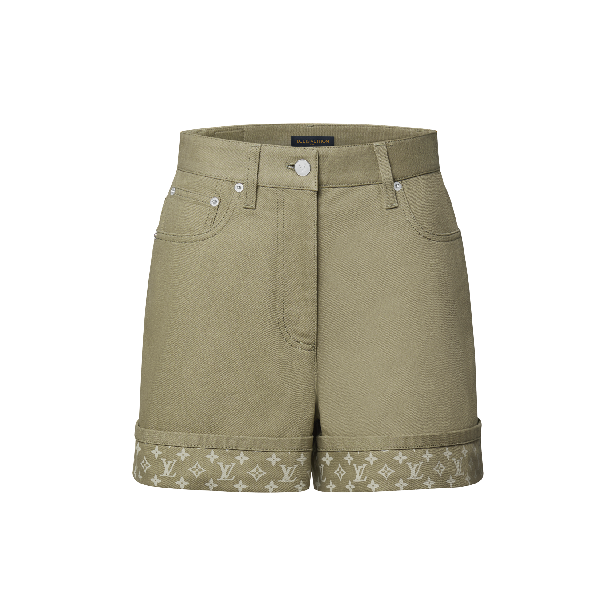 Pantalones cortos Monogram con efecto invertido - Novedades Mujer ...