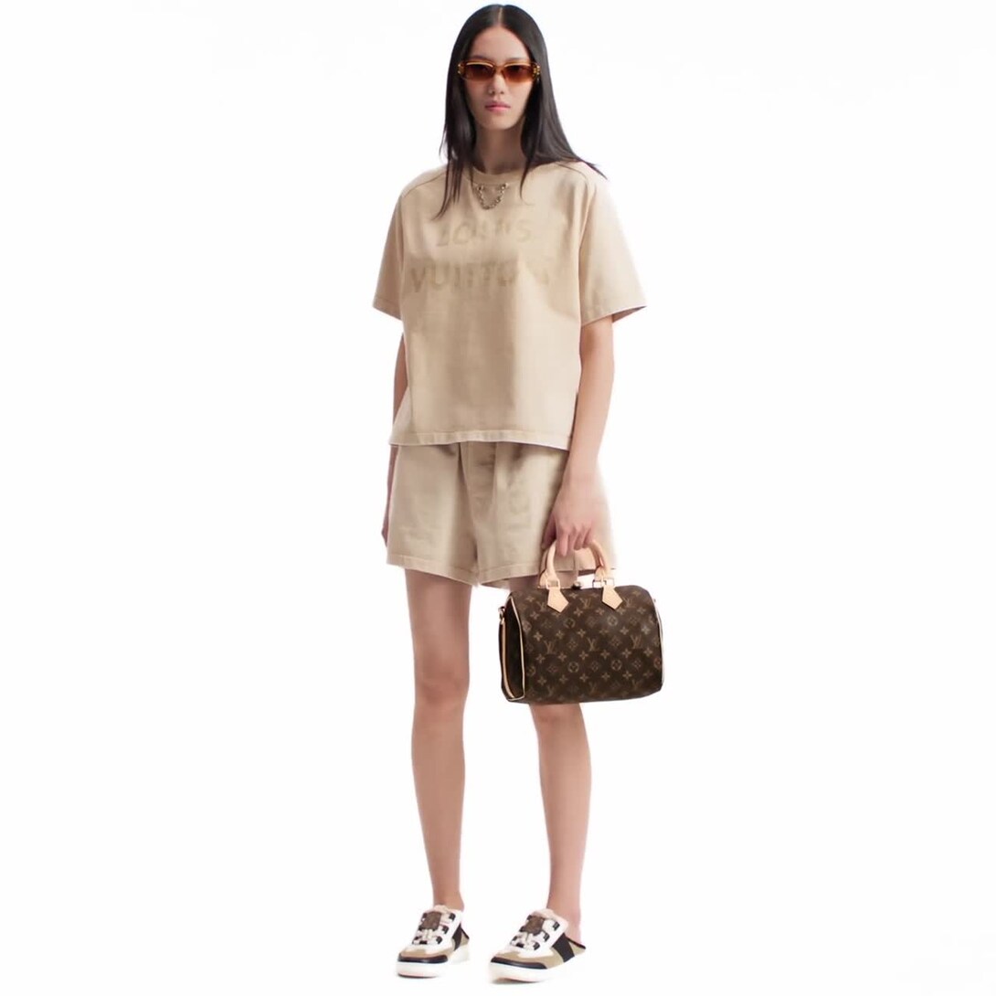 Pantalones cortos tipo bóxer con efecto vintage - Prêt-à-Porter | LOUIS ...